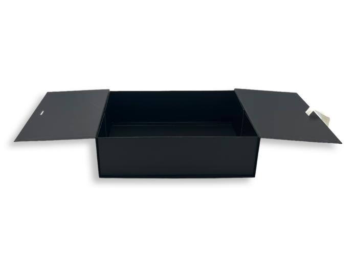 Coffret à rabats latéraux et son ruban - Prindis